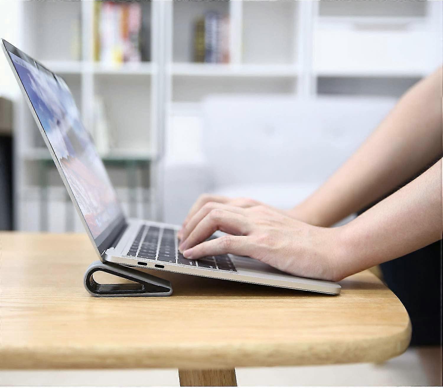 4pcs Laptop Stand, Universal Triangular Silicone Computer Stand ...