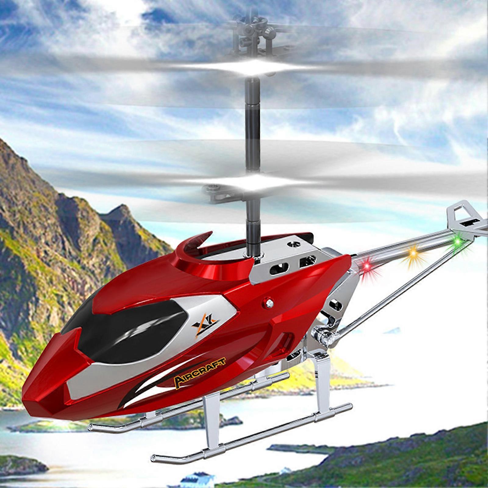 Mini Induction Helicopter Toy Remote Control Helicopter Toy Birthday ...