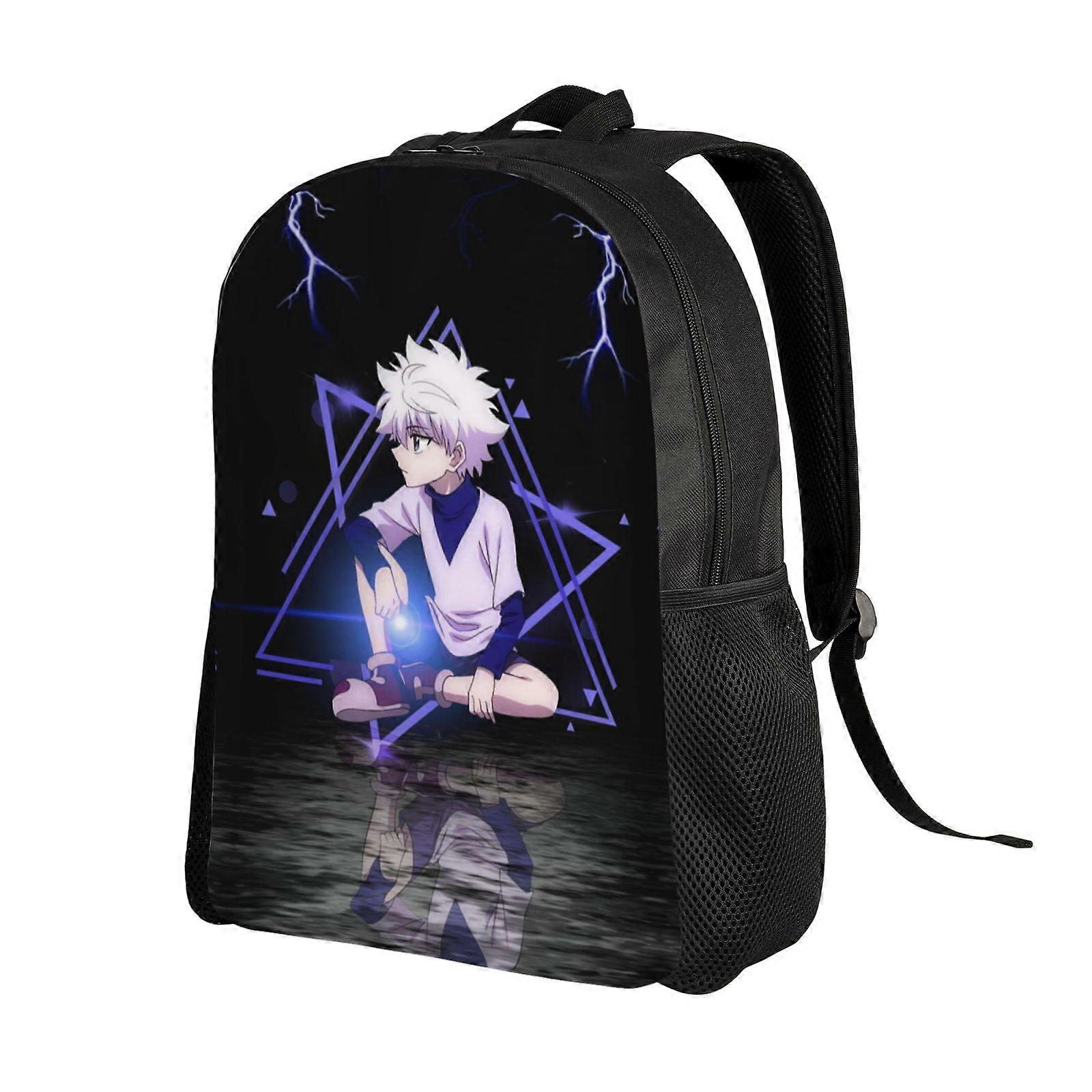 Hunter X Hunter Killua Lightning Backpack Cute Anime Large Capacity ...