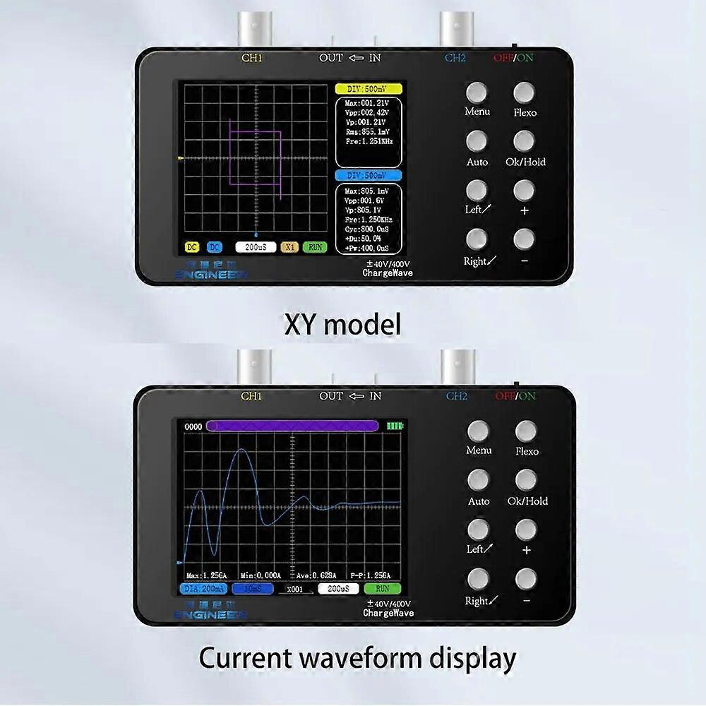 Dual-channel Digital Oscilloscope 10M Analogue Bandwidth 50M Sampling ...