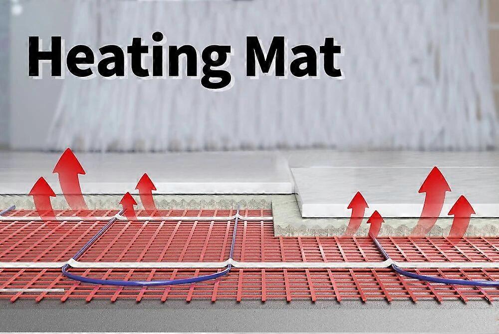 Electric Floor Heating Mat 200W/m heating net The Ceramic Tile Wooden ...