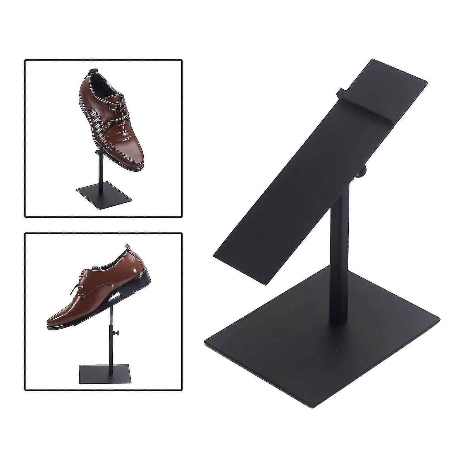 Metal Shoe Display Rack Store Adjustable Holder Shelf Storage Stand ...
