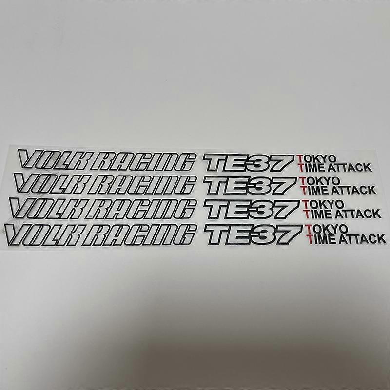 Wholesale car styling rim sticker RAYS VOLK TE37 CE28 RACING WORK ADVAN ...