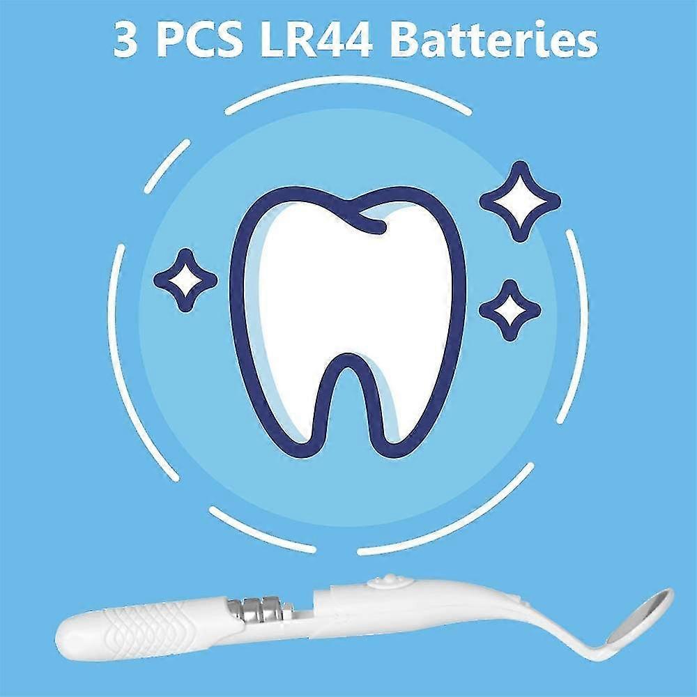 Dental Mirror with Light,Teeth Inspection LED Mirror,Anti-Fog Mouth ...