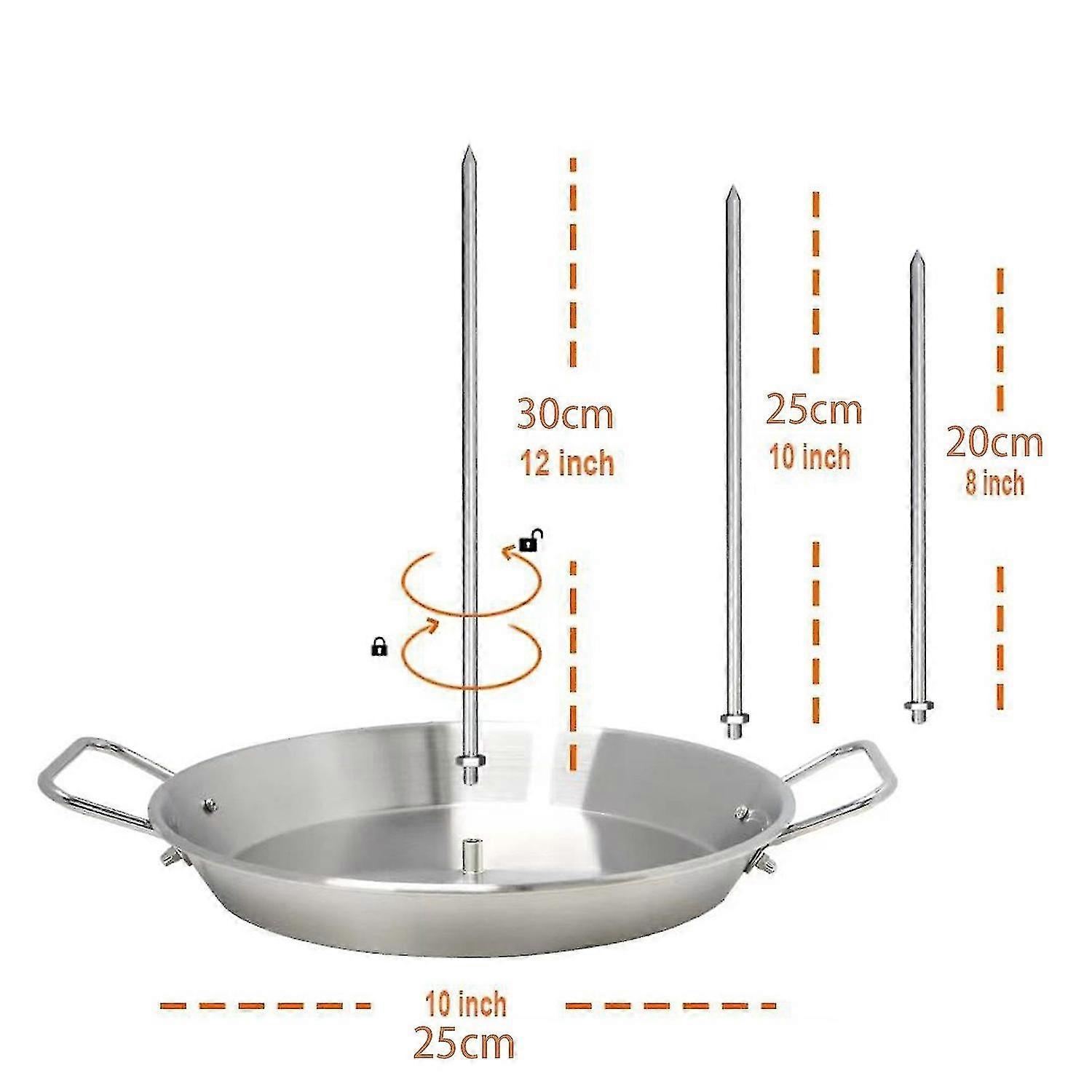 New Vertical Cooking Stand Gyros- BBQ Grilling Accessory With 3 ...