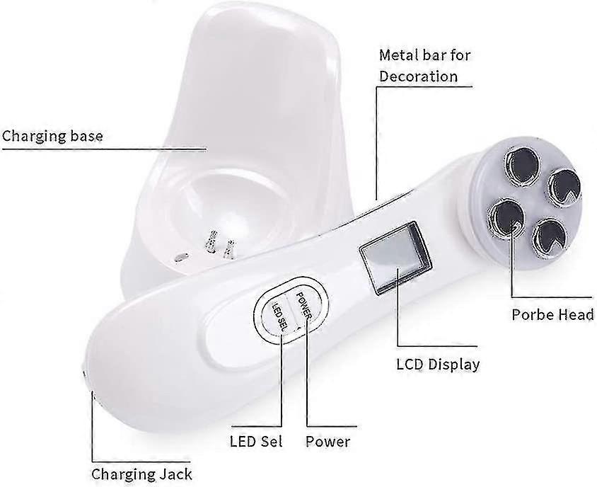 Micro-current Beauty Instrument, Lifting And Tightening Device (white ...