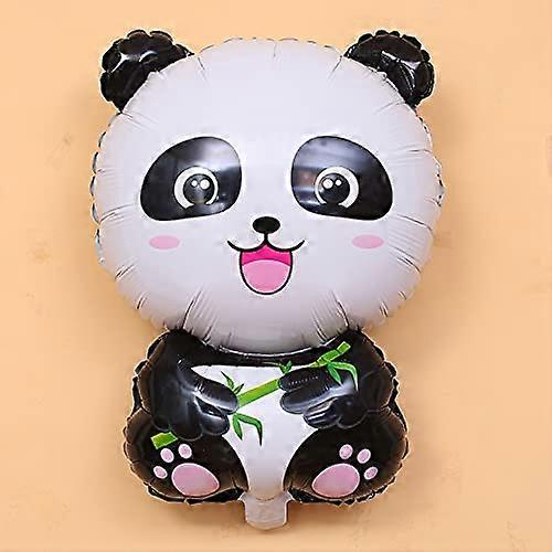 10 Pcs Panda Balloons 27.5 x 19 inches Giant Zoo Animal Balloons Kit ...