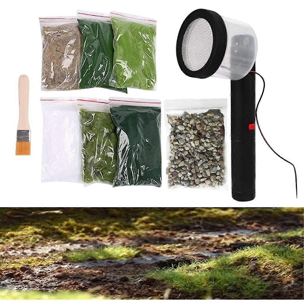 Portable Electrostatic Grass Planter Planter Handicraft Electrostatic ...