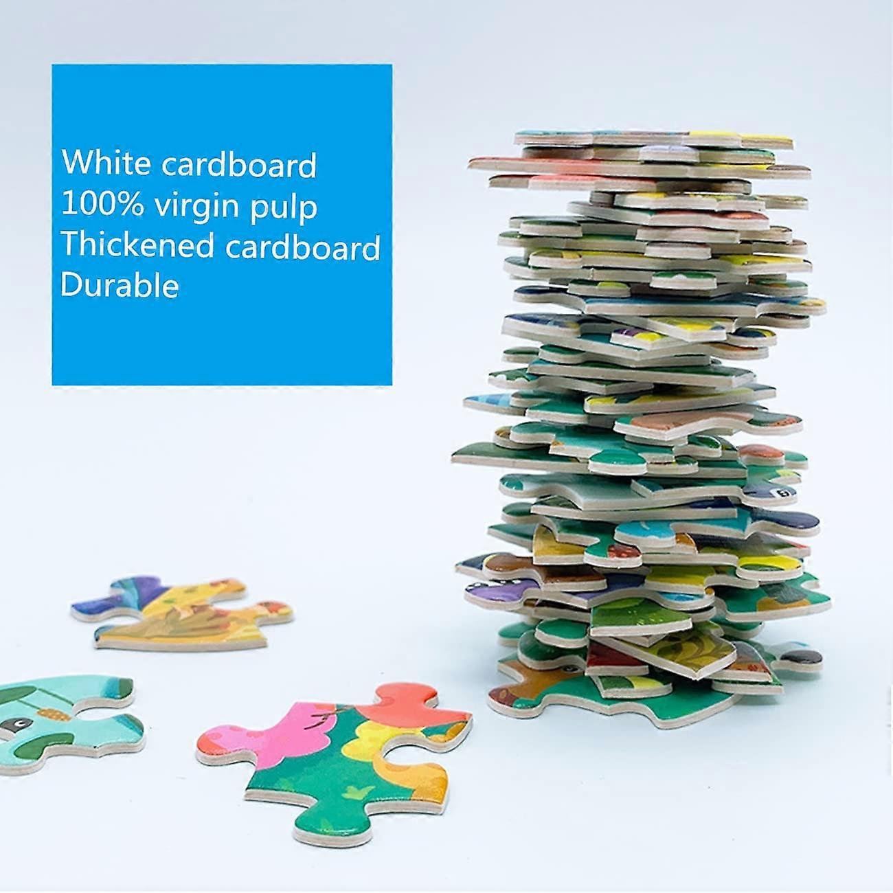 Puzzles for Kids Ages 4-8, 8-10, 10 and Adults 88 PCS Hippo Shaped ...