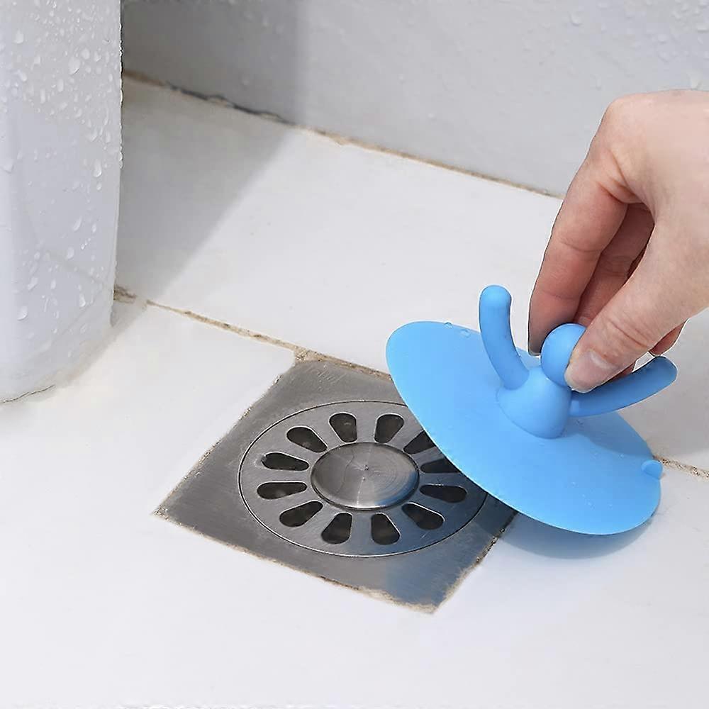 3Pcs Silicone Drain Stopper,Universal Bathtub Drain Stopper Bathtub ...