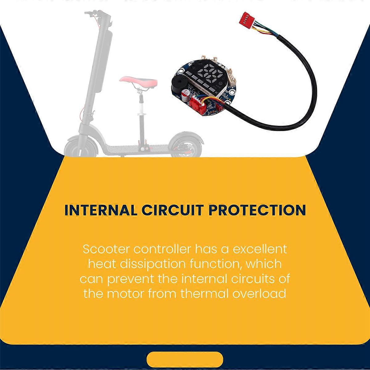 36V Controller Dashboard for X8 Electric Scooter Motor Module Central ...