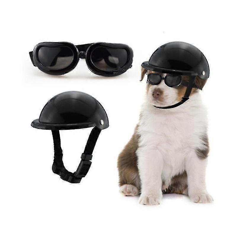 Dog Helmet And Goggles For Small Dogs - Uv Protection Doggy Sunglasses ...