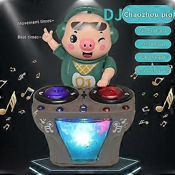 Music Toys Dj Little Pig Funny Electric Musical Dancing Pig Toy | Fruugo UK