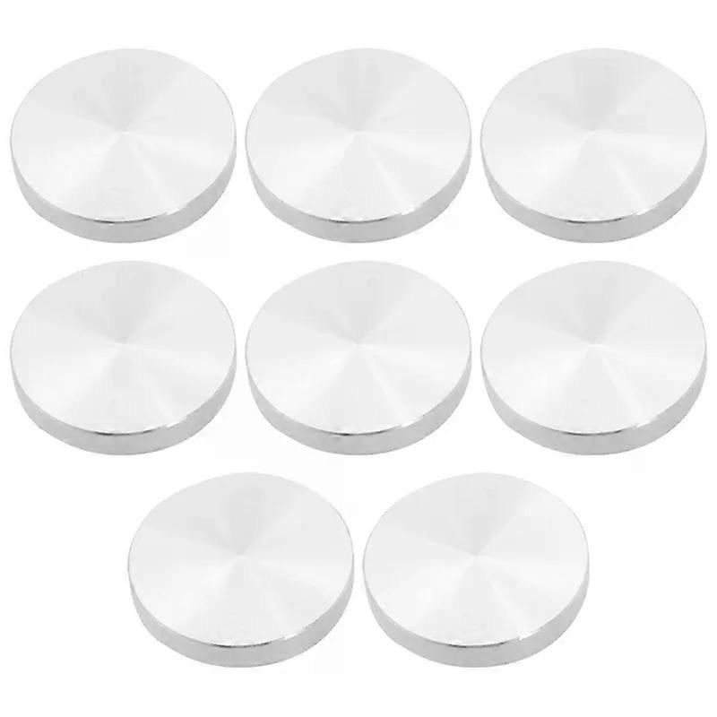 8X Glass Plate Adapter Table Leg Aluminum Round 50X8mm Silver | Fruugo UK
