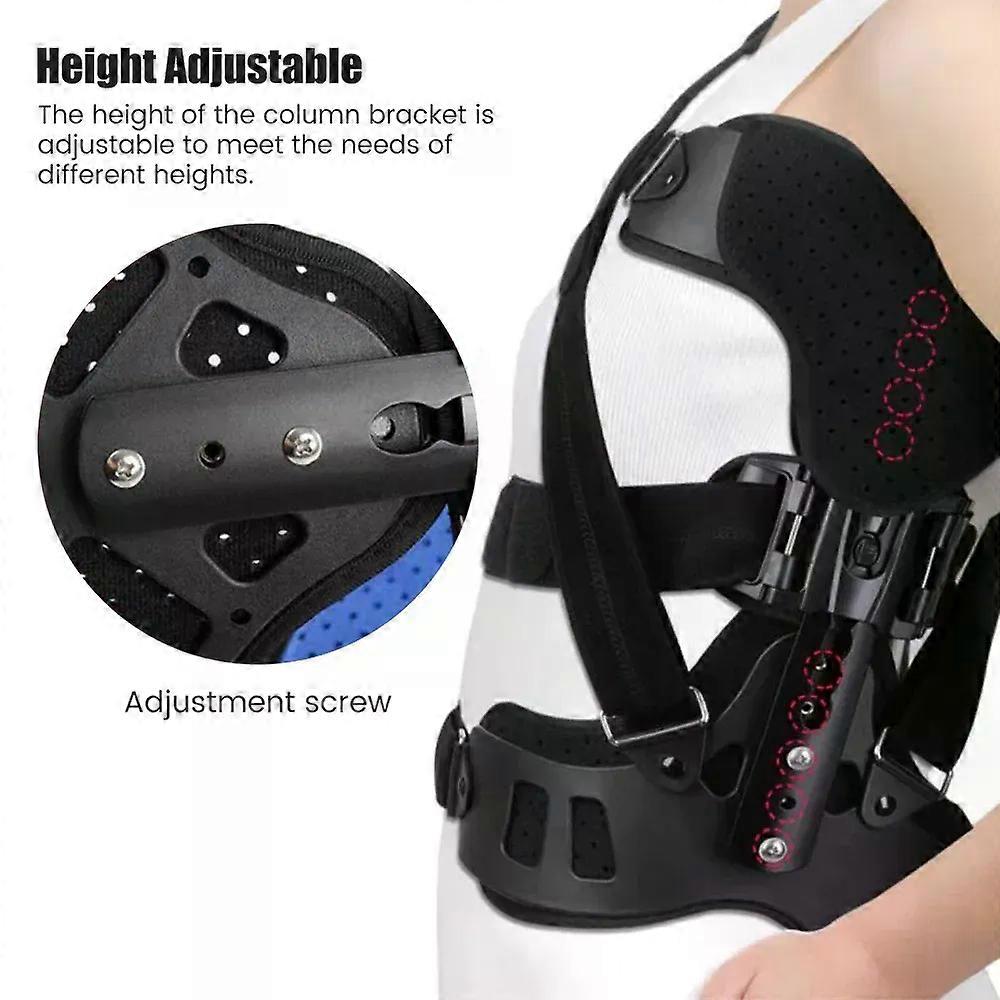 Adjustable Fixed Spinal Brace Aluminium Alloy Breathable Fixed Spinal ...