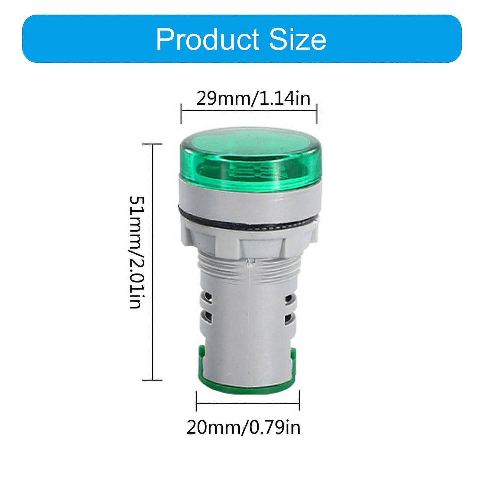 100A Current Meter Voltage Current Monitors Digital LED Display ...