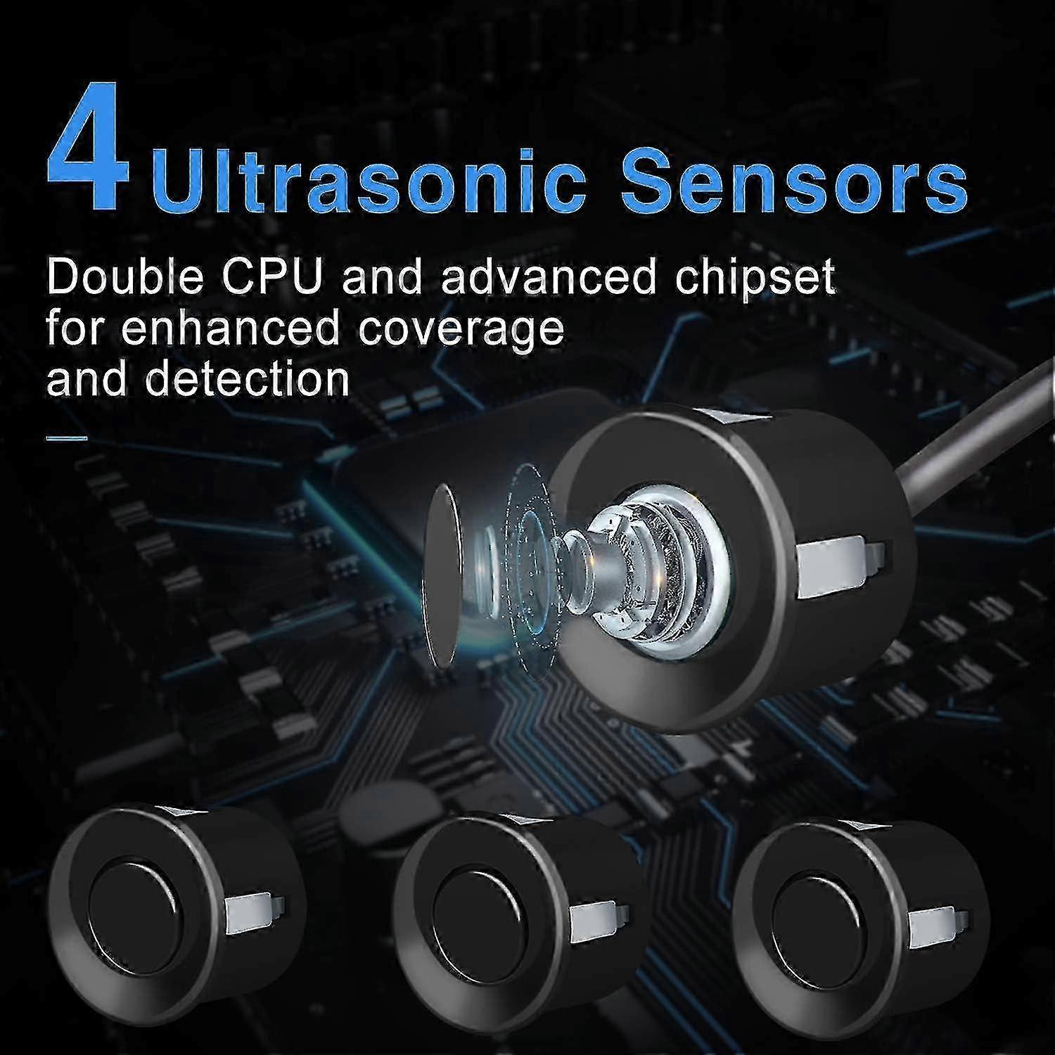 For Car Reversing Sensor, Auto Parking System Reversing Radar with Bibi ...