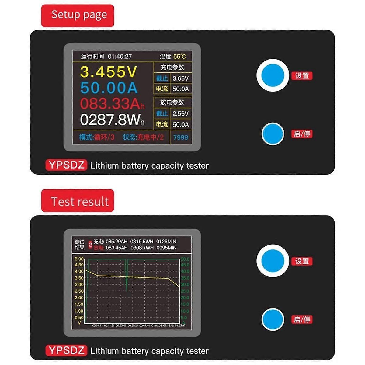 Lithium Battery Capacity Tester Cell Separation Current Equalization ...