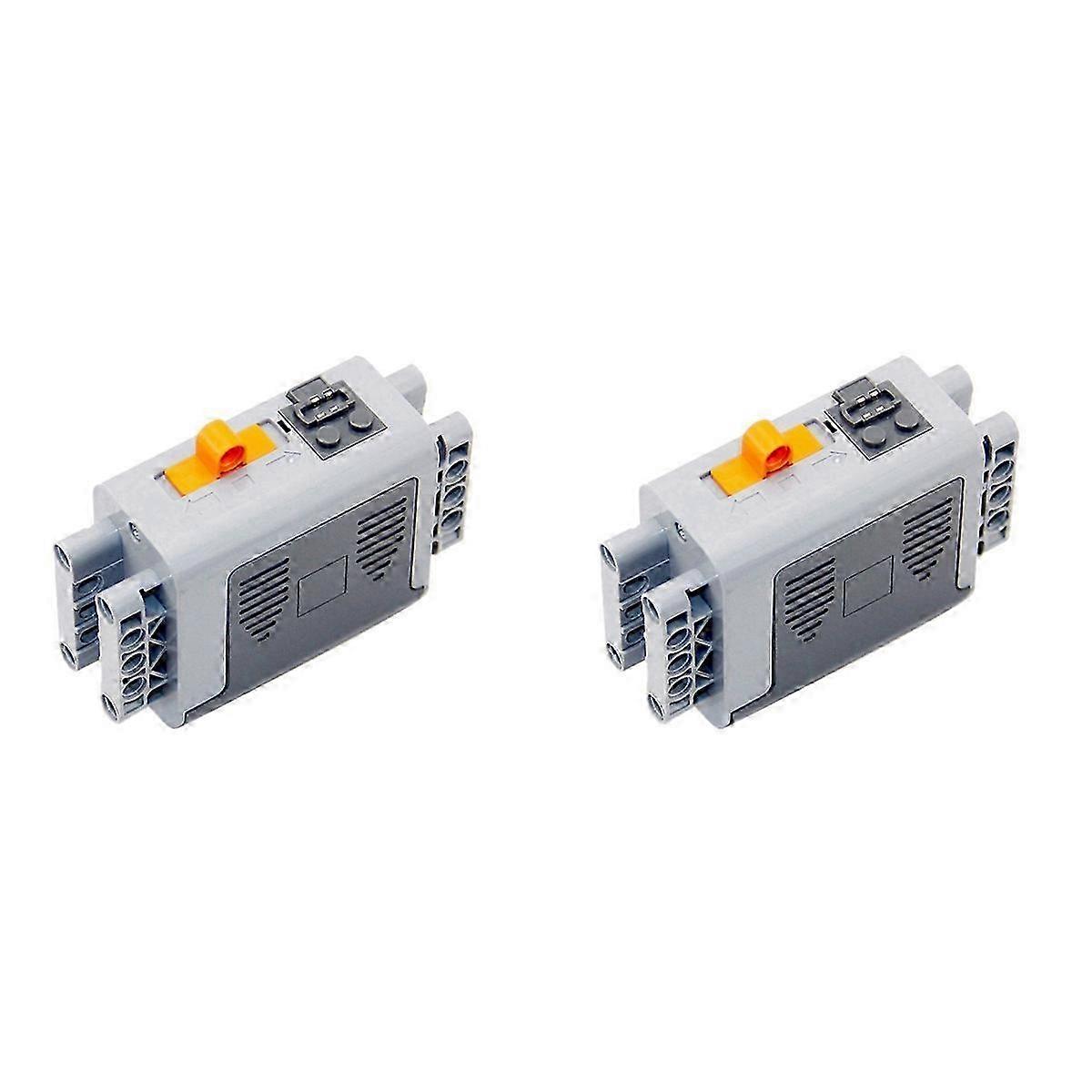 2X Building Blocks Technical Parts 8881 AA Battery Box Multi Power ...