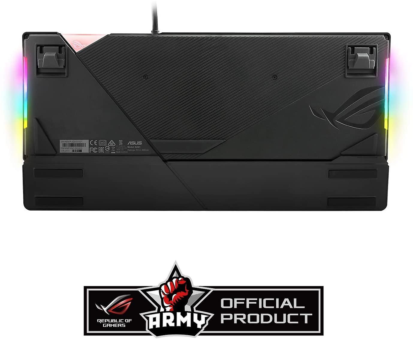 ASUS ROG Strix Flare RGB Gaming Keyboard (CN Layout - Cherry MX Brown ...
