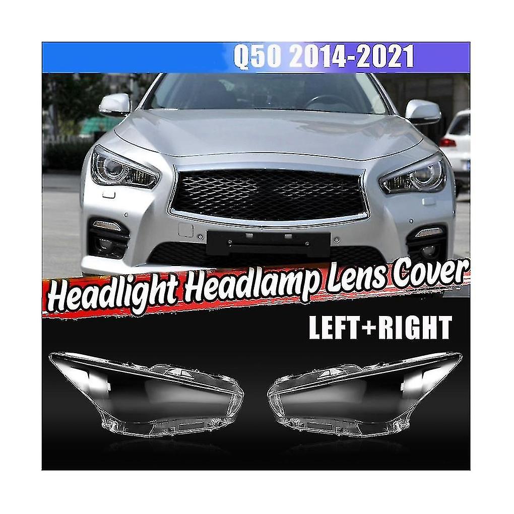 Front Left Head Light Lamp Cover Transparent Headlight Glass Headlight ...