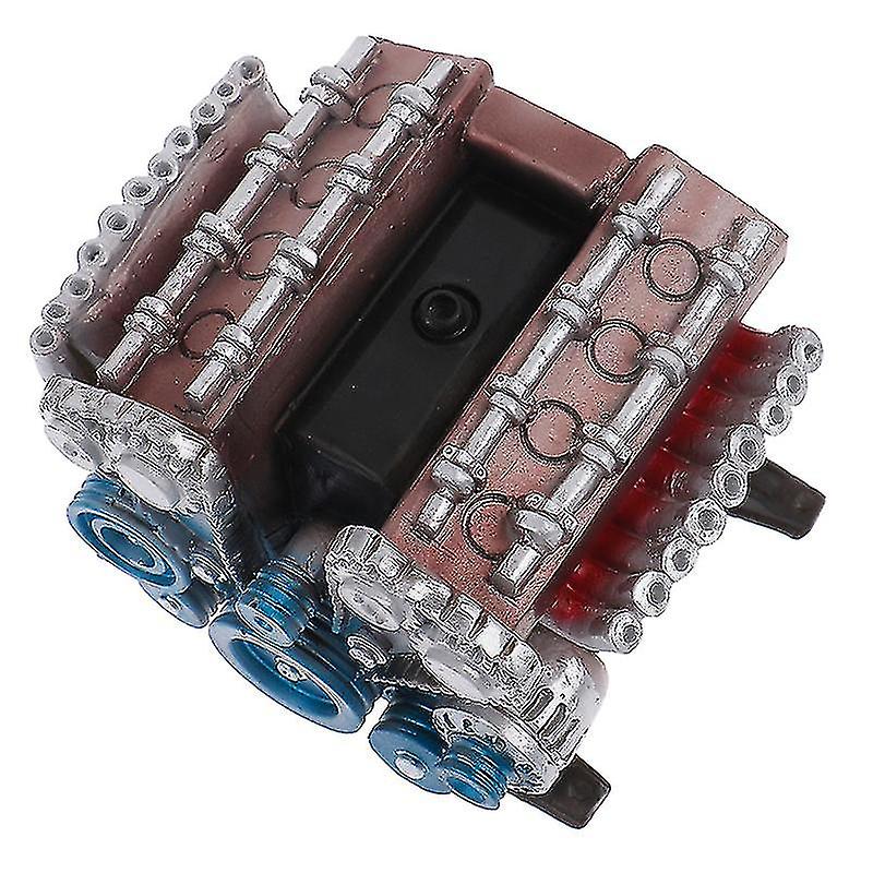 Car V8 Automobile Engine Model Kit Toys 8-cylinder Engine Resin ...