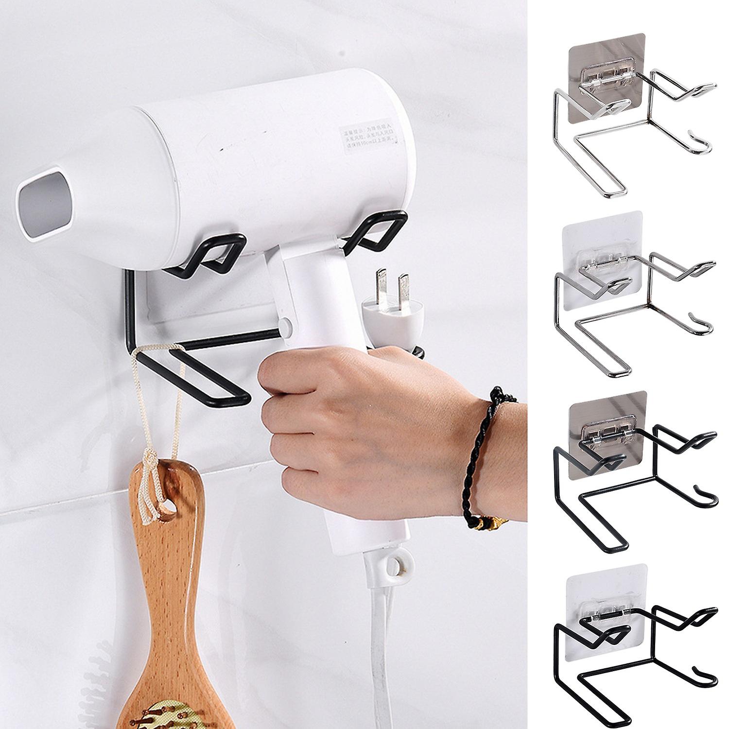 Hair Dryer Holder High Strength Good Rustproof Stainless Steel Wall ...