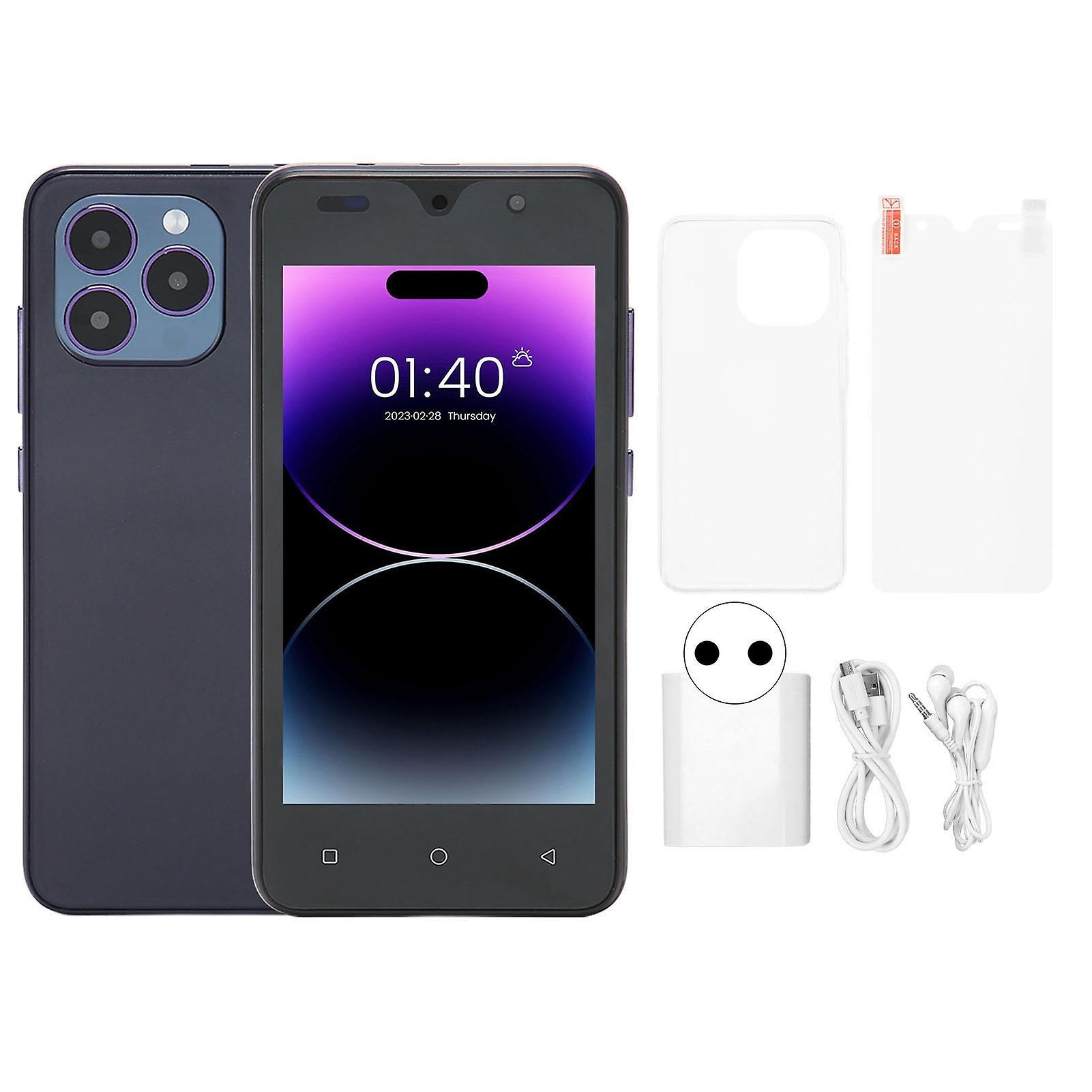 I14 Pro Max 5.0 Inch Phone 2GB RAM 16GB ROM Storage 3G Network Cell ...