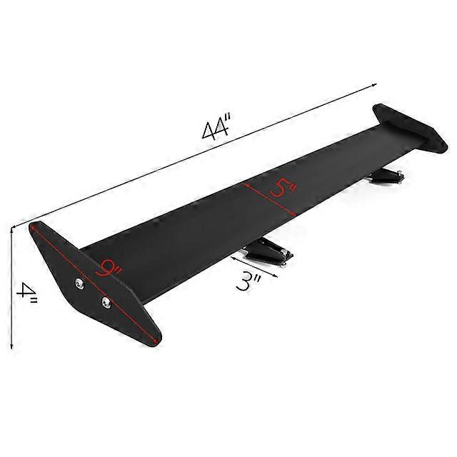 43 / 53 Inch Lightweight Universal Rear Wing Spoiler Single / Double ...