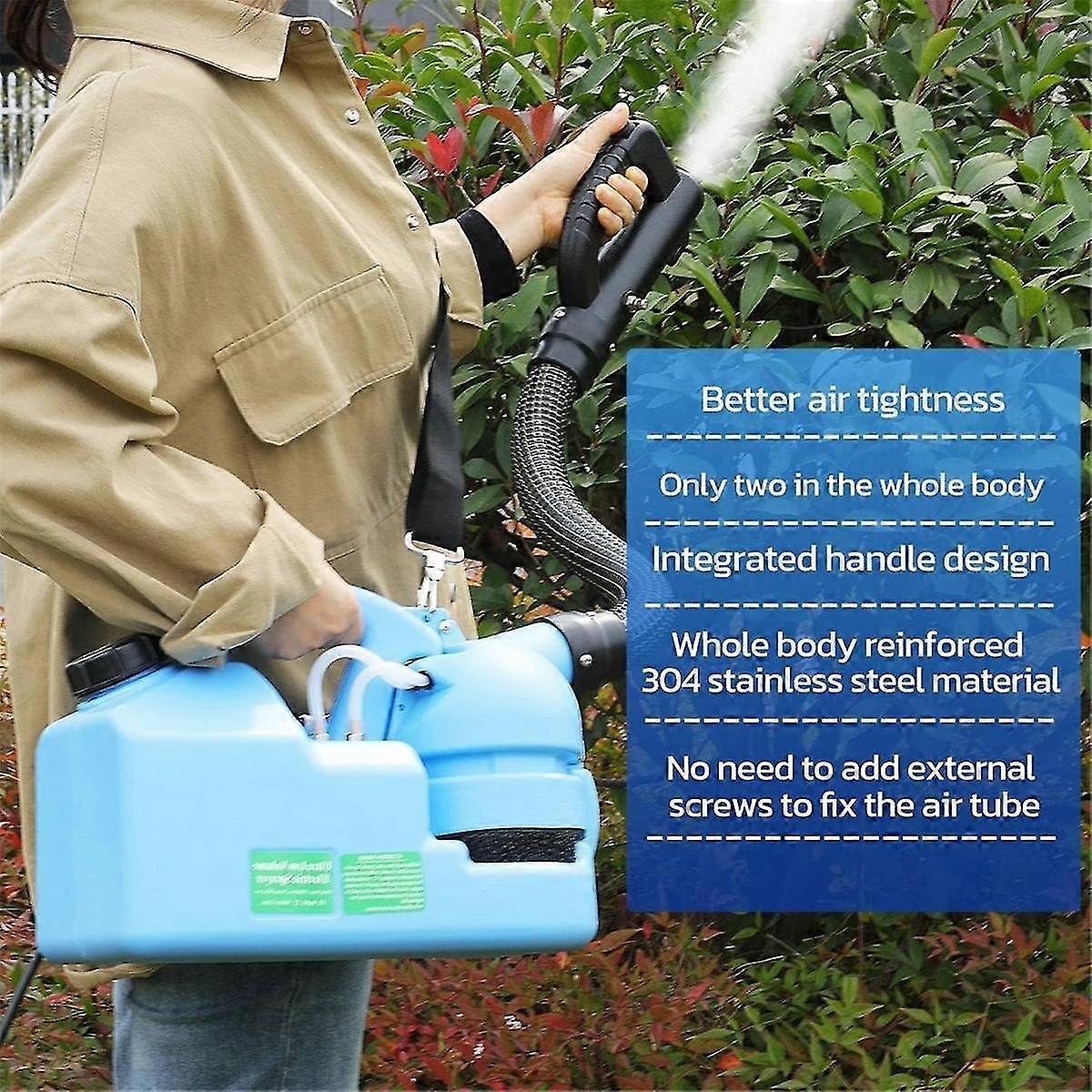 Electric ULV Fogger Sprayer, Portable Ultra Low Mist Fogger Sprayer for ...