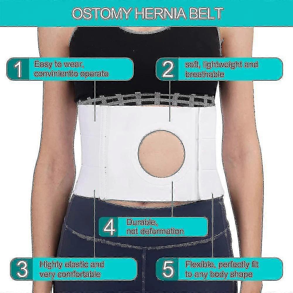 Hernia Belt, Stoma Support Ostomy Hernia Belt For Colostomy Bag ...