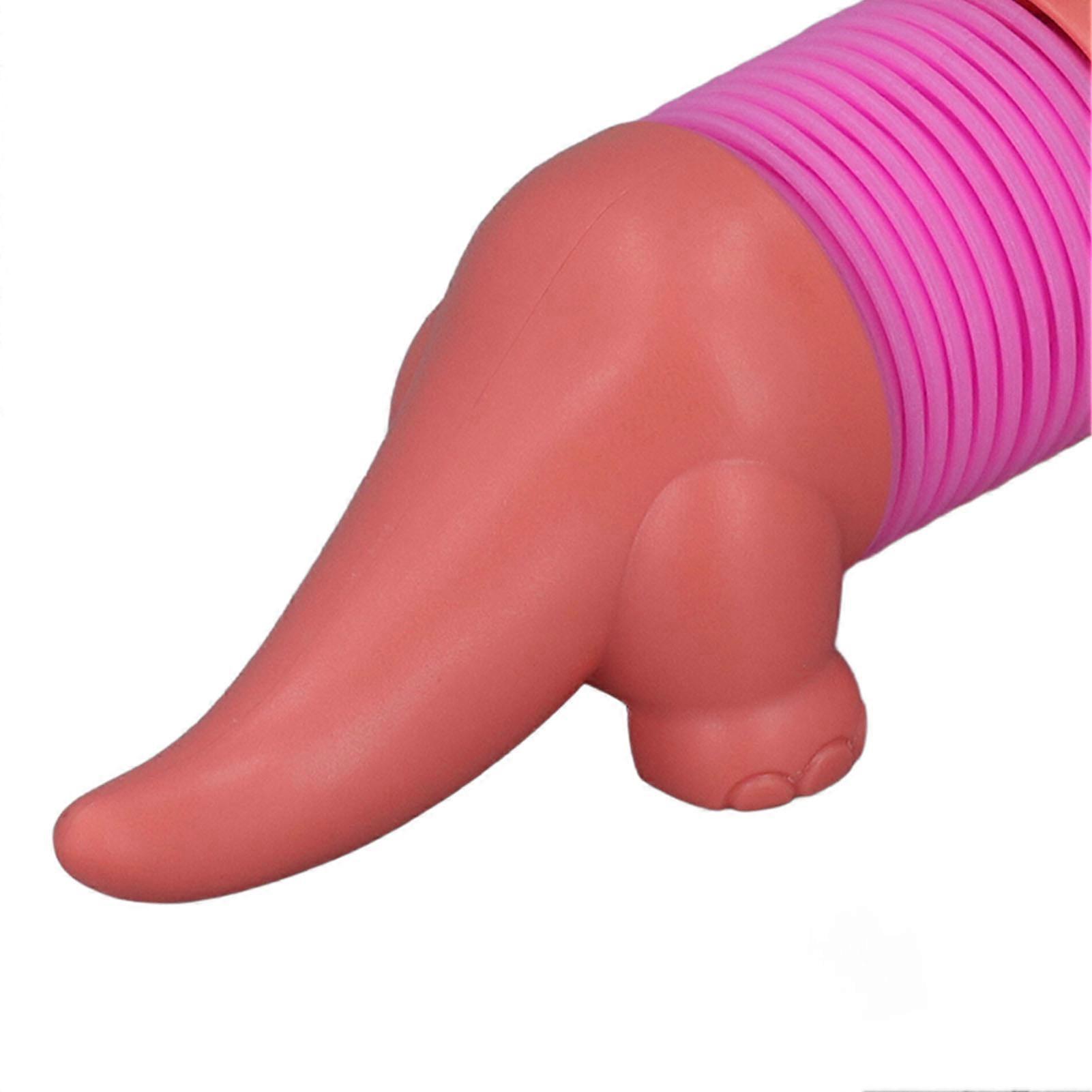 Stretching Dinosaur Toy Fun Functional Durable Plastic Twistable ...