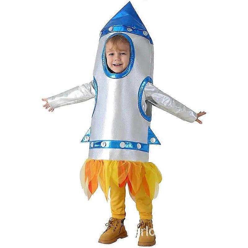 Unisex Kids Children Boys Girls Rocket Rocketship Costume Spaceship ...