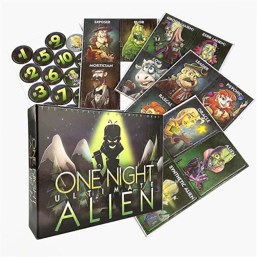 One Night Ultimate Wolf Cards Collection juego de mesa Alien Super ...
