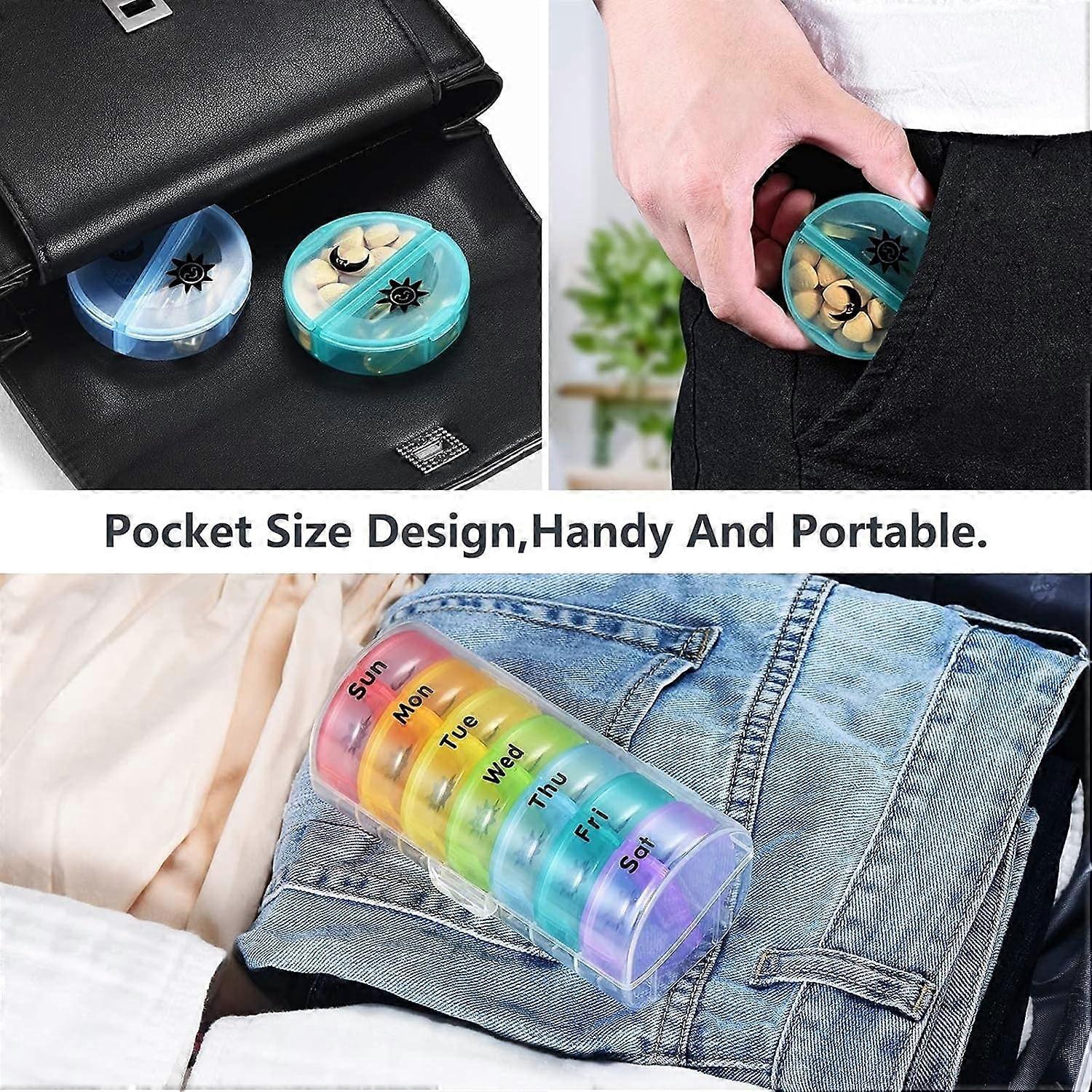 2 Pill Box, Portable Pill Box, Underfilled Pill Box, Pill Box, Pill Box ...