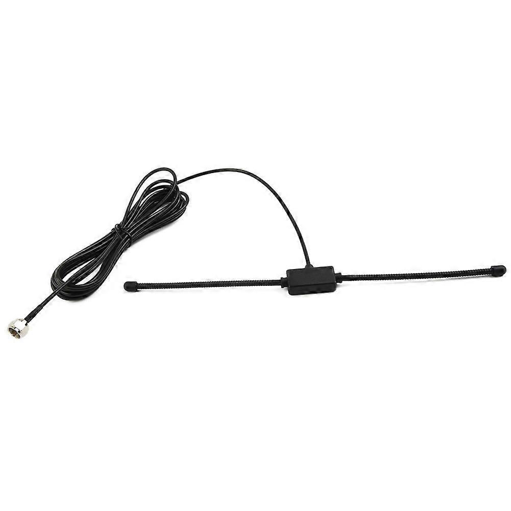 DAB FM Radio Antenna FM Dipole Aerial Audio Plug Connector For Stereo ...