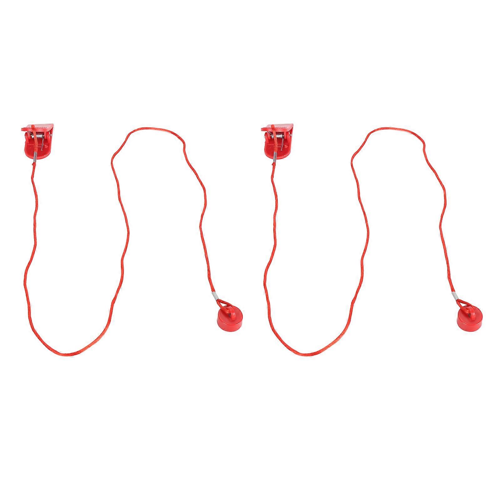 2PCS Universal Treadmill Safety Keys Security Magnet Lock Emergency ...