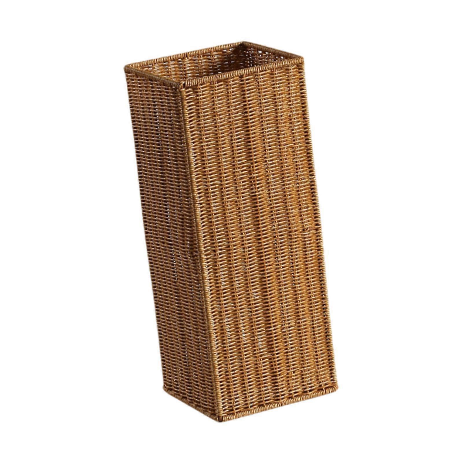 Artificial Rattan Umbrella Stand Umbrella Holder Rustic Versatile ...