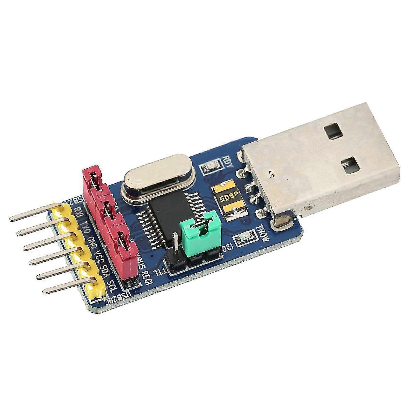 USB to Serial Port Module Working Modes to 12C IIC UART TTL Bridge Chip ...