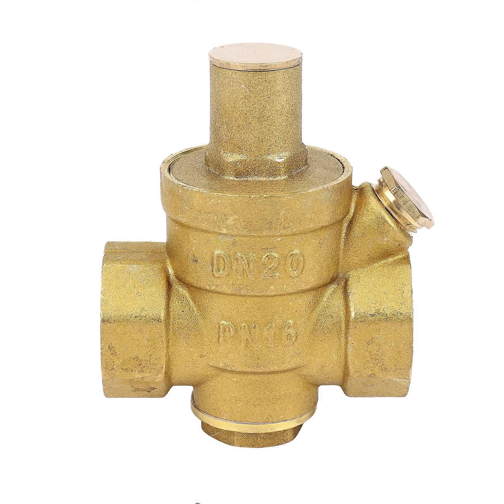 Dn20 3/4 Inch Adjustable Water Pressure Reducing Regulator Valve 1.6Mpa ...