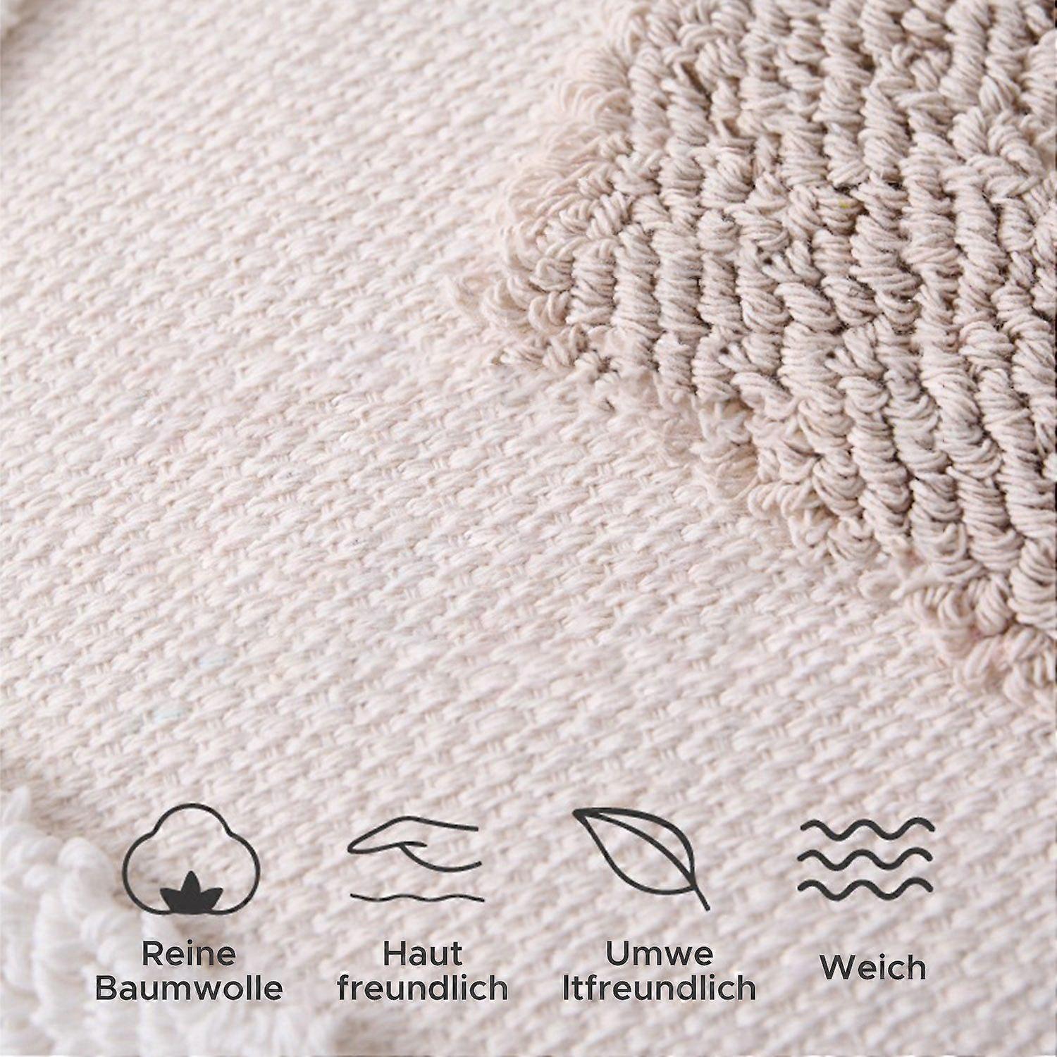 Bohemian cushion cover 45x45cm Set of 2 tufted cushion covers with ...