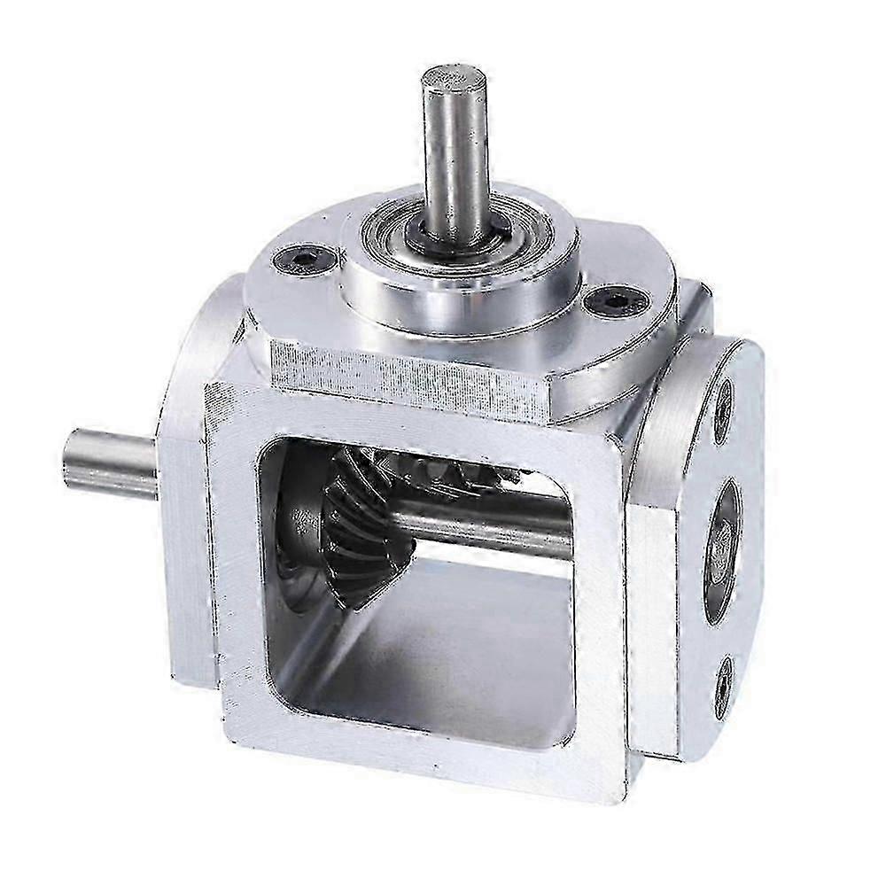 Gear-Box 90 Degree Right Angle Bevel Gear-Box 1:1 Single Output Shaft 1 ...