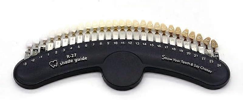 27 Colors Dental Teeth Shade Guide for Tooth Bleaching - Whitening ...