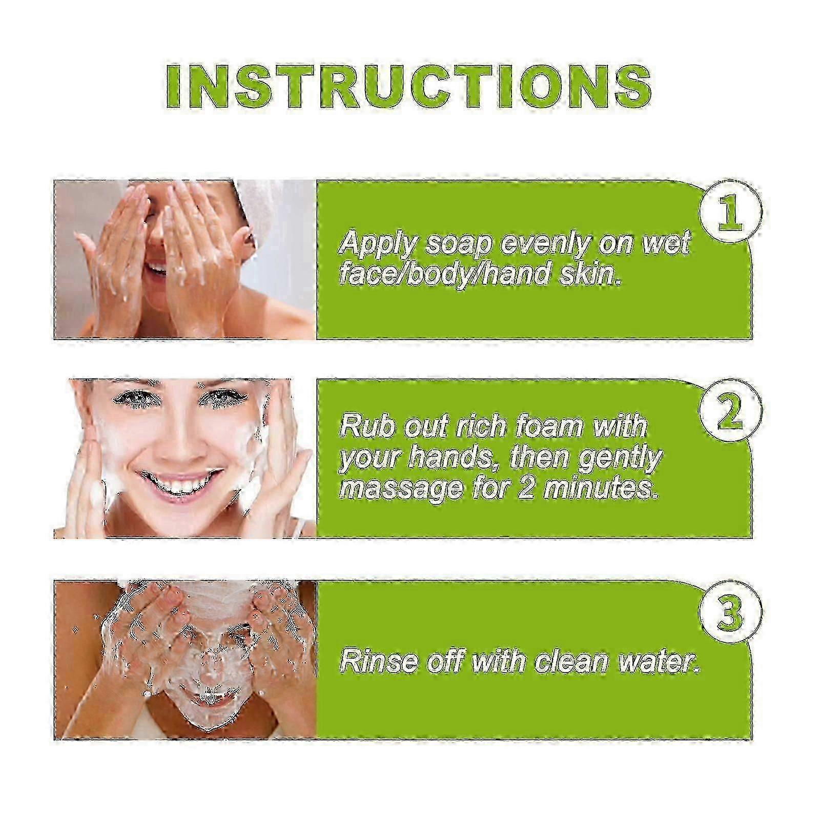 Citronella Bath Soap Gently Cleanses Skin, Lightening Acne Mark ...