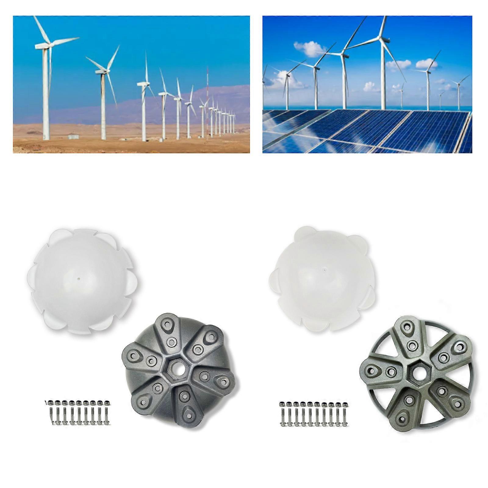 Horizontal Wind turbines Generator Cover With 3/5/6 Vanes Blade Small ...