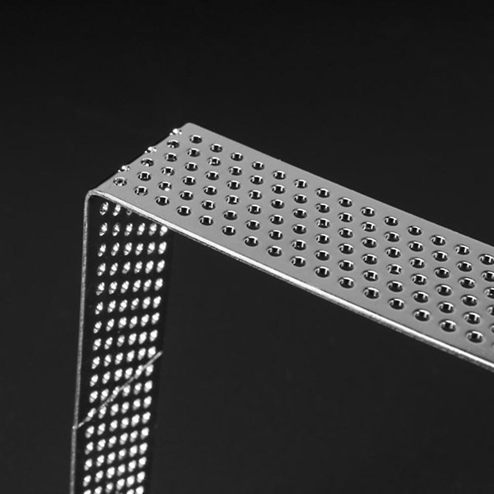 Perforeret tærtering Rustfrit stål Tartletforme Firkantet form Form ...