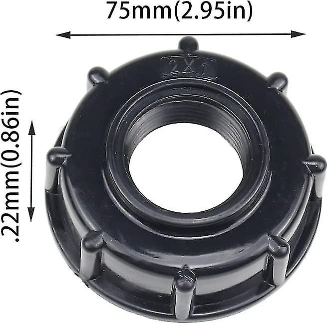 Parts Drain Tank Adapter Ibc Plastic Water Tank Cover Adapter To ...