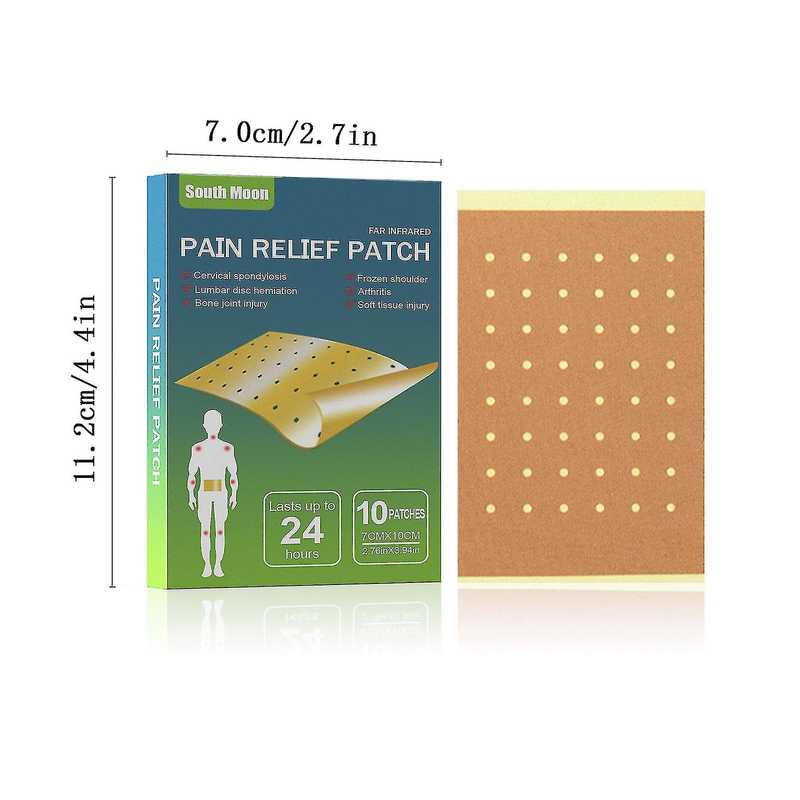 Knee Pain Relief, Wormwood Knee Patch, Thermal Patch For Back Pain ...