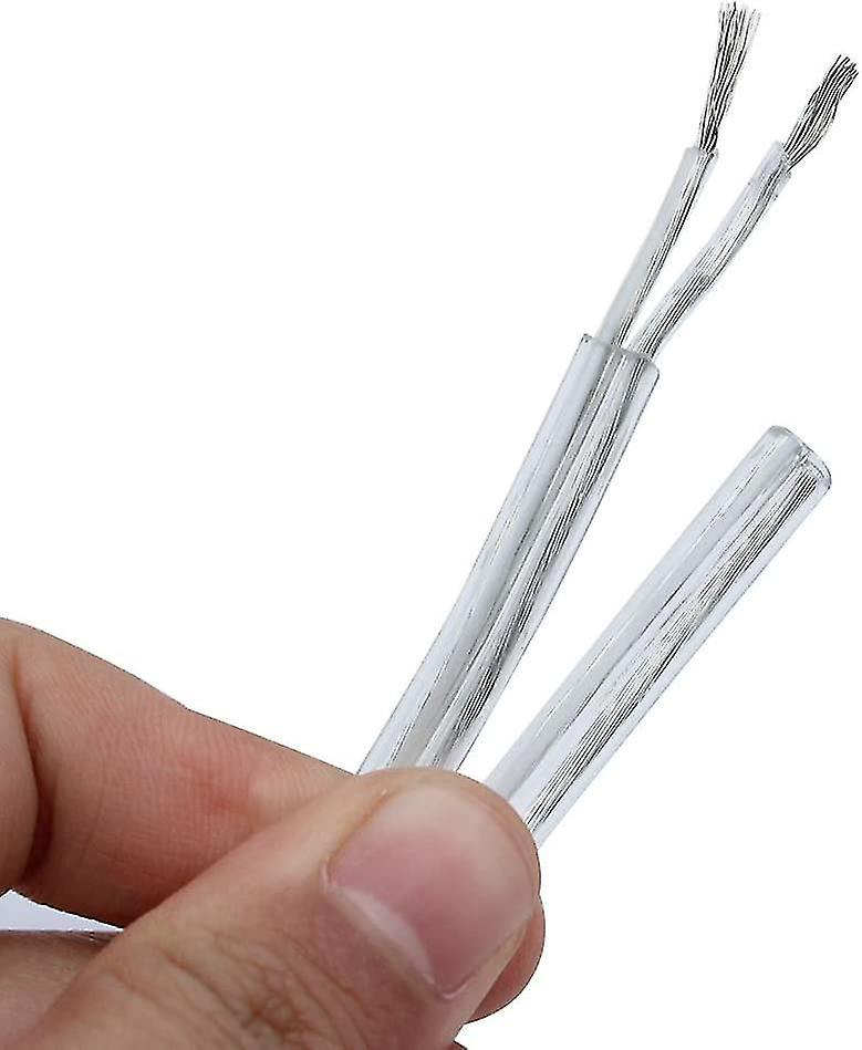 10 Meter Transparent Wire 2 Core Electrical Wire Pvc Flexible Cable 0 ...