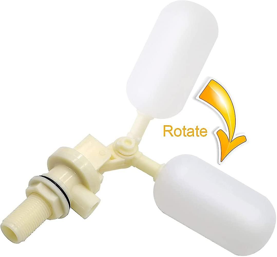 2 Pack 1/2 Float Valve Stable Water Float Ball Valve Shut Off Small ...